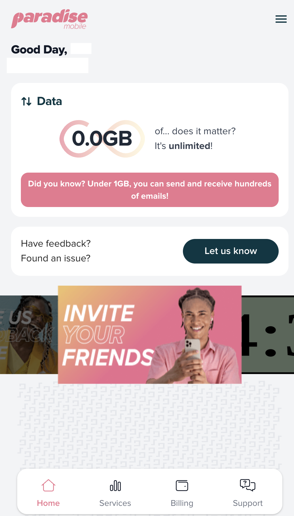 How to use My Paradise Portal – paradisemobile